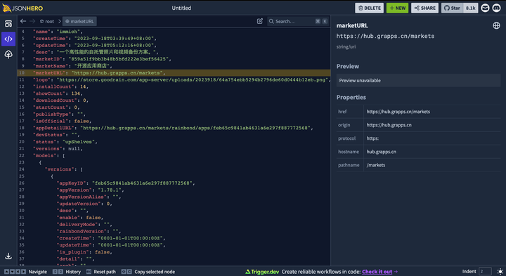 8.1k Star! 不再为看数据而发愁的 JSON 可视化管理工具 -- JSON Hero - 知乎