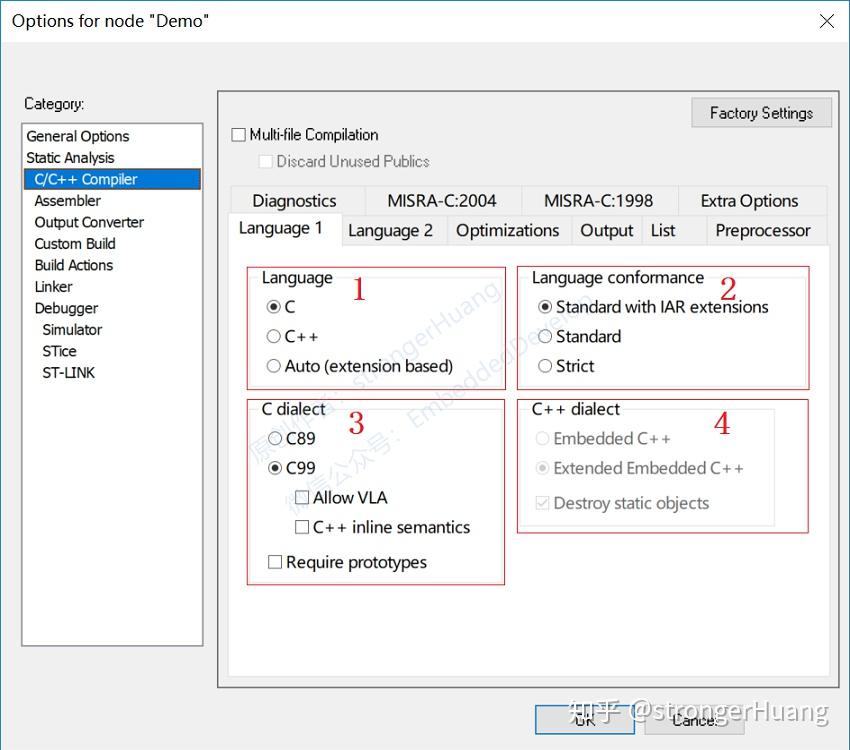 EWSTM8系列教程06_工程节点选项配置（一） - 知乎