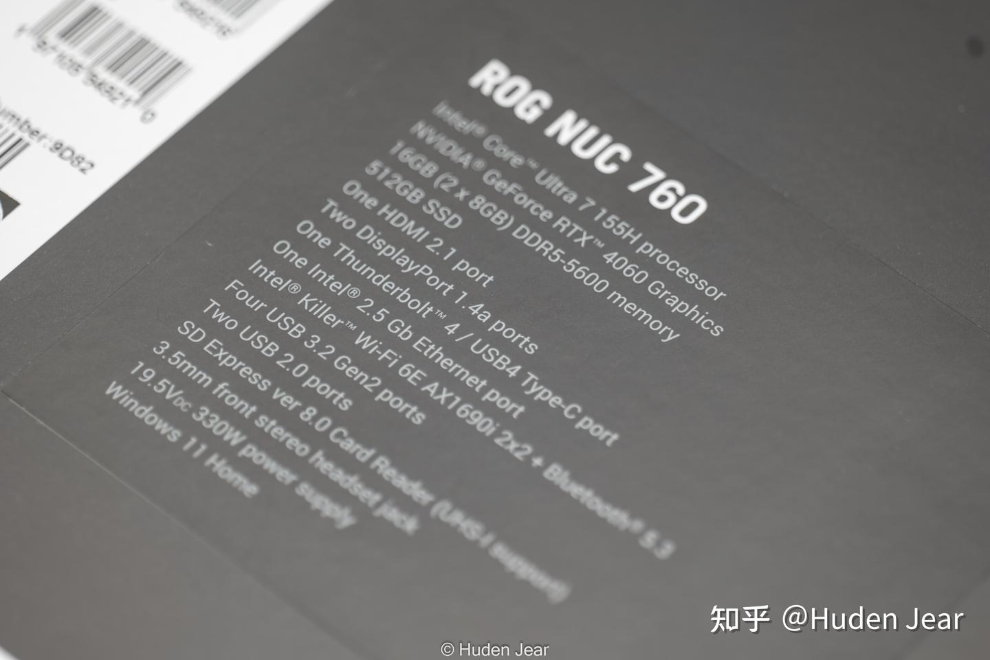 华硕ROG NUC 760首发测评：名为ROG的优秀NUC继任者 - 知乎