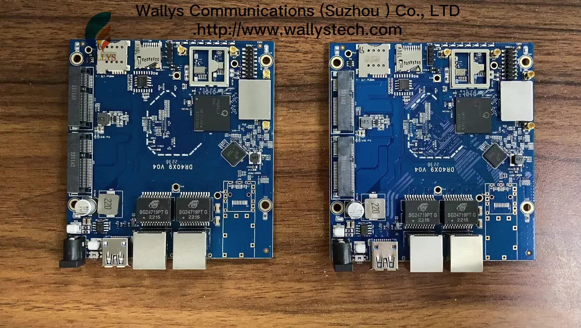 The camera application scenrios on Wallys DR40X9 ipq4019/ipq4029 ...