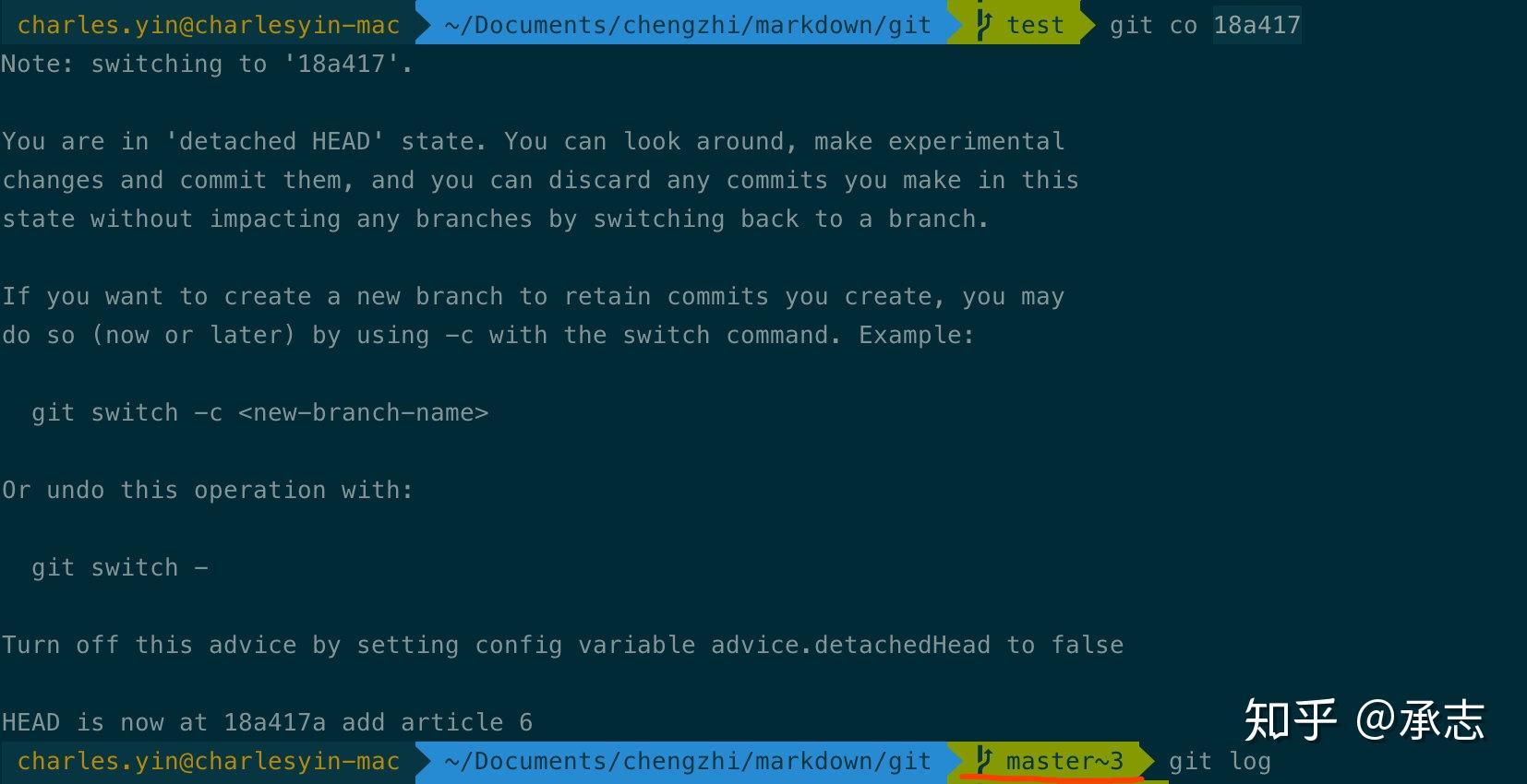 图解git，用手绘图带你理解git中分支的原理和应用 - 知乎