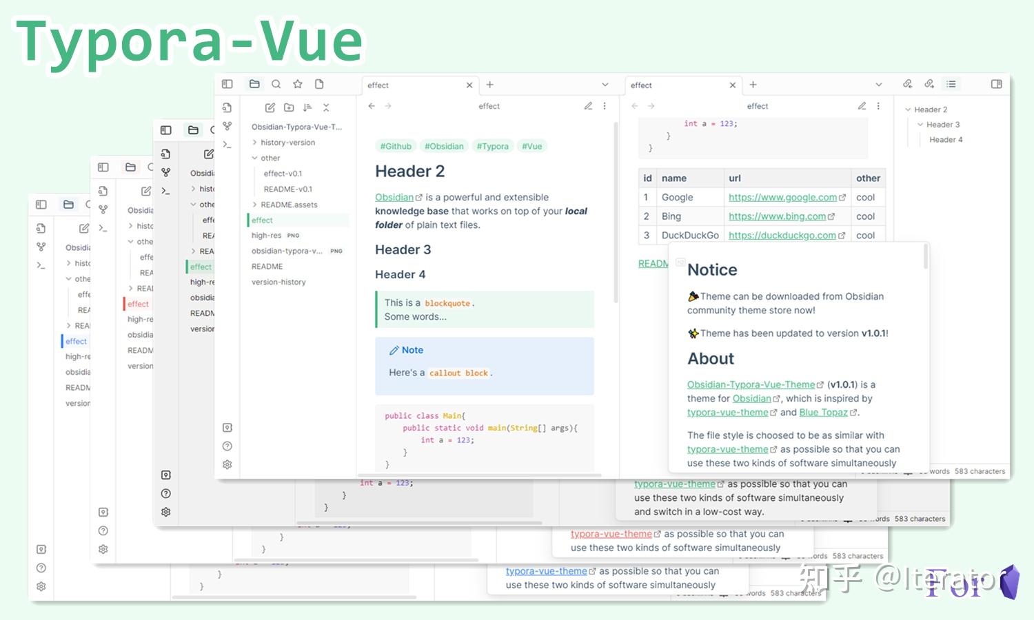 可以分享一下obsidian不太用折腾的美观配置和插件组合吗? - 知乎