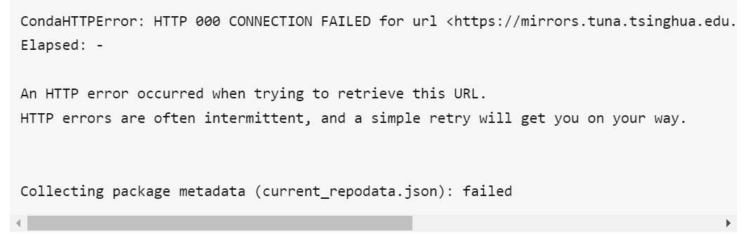 Collecting package metadata (current_repodata.json): failed - 知乎