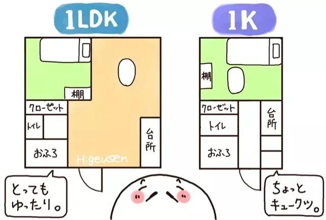 1R,1DK、1LDK有什么不同？日本房产符号解读 - 知乎