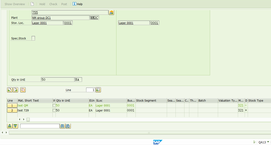 SAP QM 事务代码QA11里的to New Material - 知乎