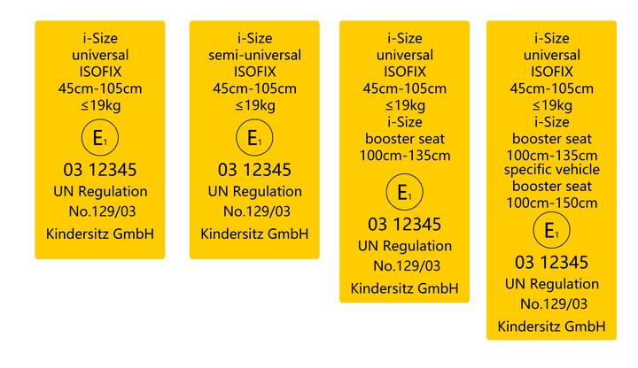 如何鉴别儿童安全座椅的I-Size（R129）认证？ - 知乎