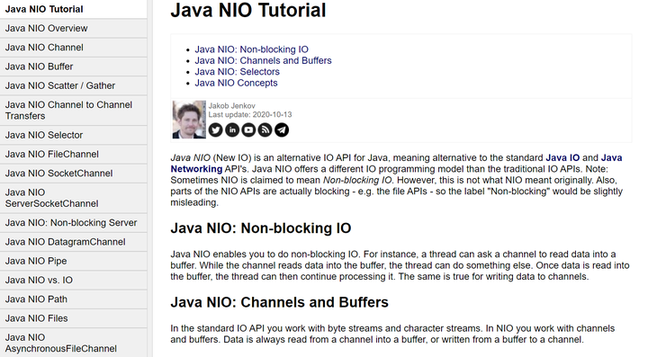 简明 Java NIO 教程（最好的NIO教程） - 知乎