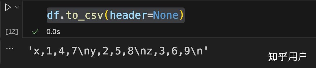 如何将 Pandas DataFrame 写入 CSV文件呢？ - 知乎
