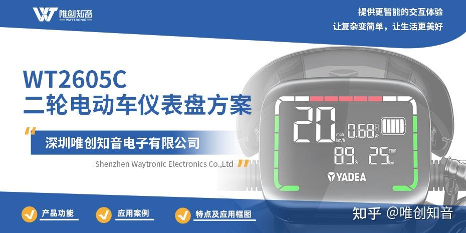WT2605C电动车仪表盘芯片方案：语音播报+手机APP蓝牙互联新体验 - 知乎