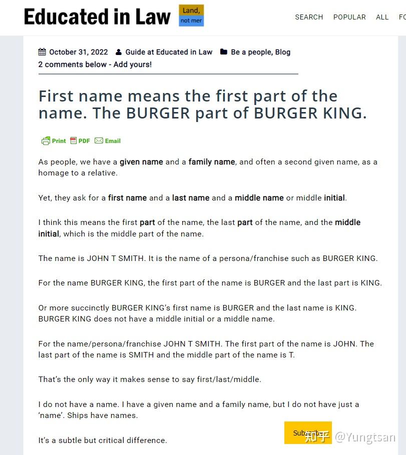 Last name 和 First name 到底哪个是名哪个是姓？ - 知乎