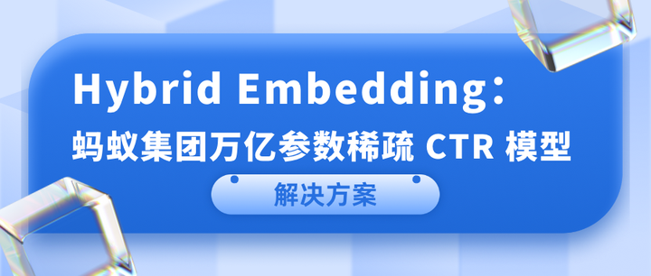 Hybrid Embedding：蚂蚁集团万亿参数稀疏 CTR 模型解决方案 - 知乎