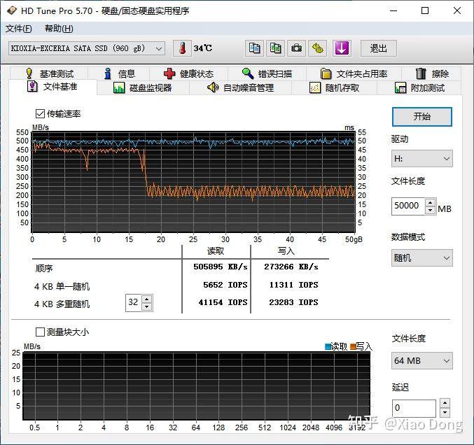 KIOXIA铠侠2.5寸SATA盘TC10 960GB版本性能测试与拆解 - 知乎