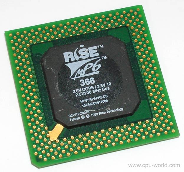 【转】20世紀末的x86神風特攻隊Rise mP6 - 知乎