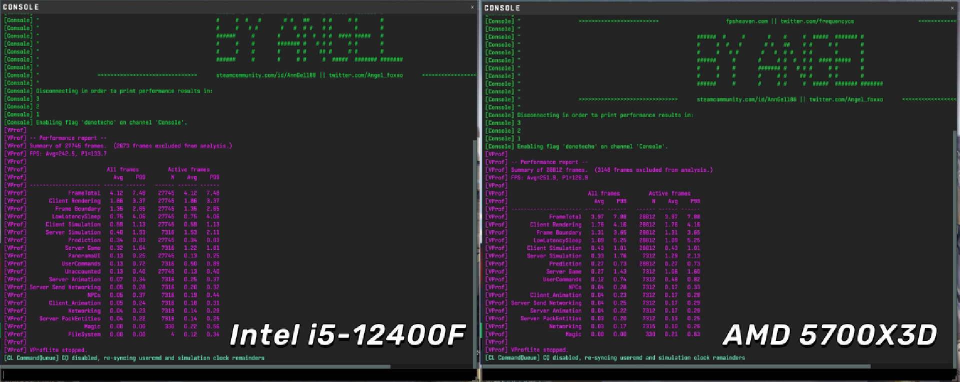 618入门CPU怎么选？L3大三缓的实际效果如何？Intel i5-12400F和AMD 5700X3D对比测试