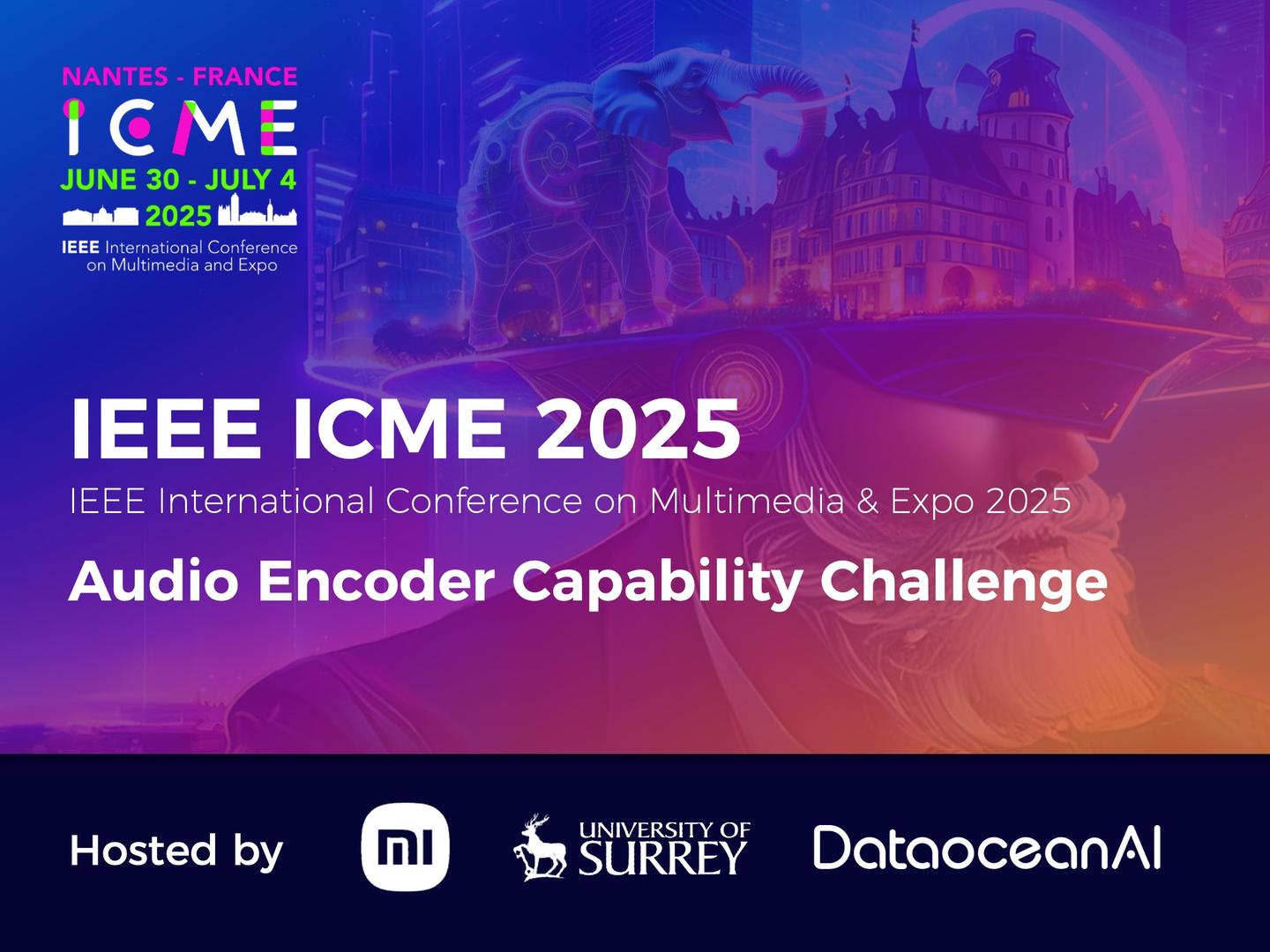 报名 | IEEE ICME 2025 音频编码器能力挑战赛正式开启 - 知乎
