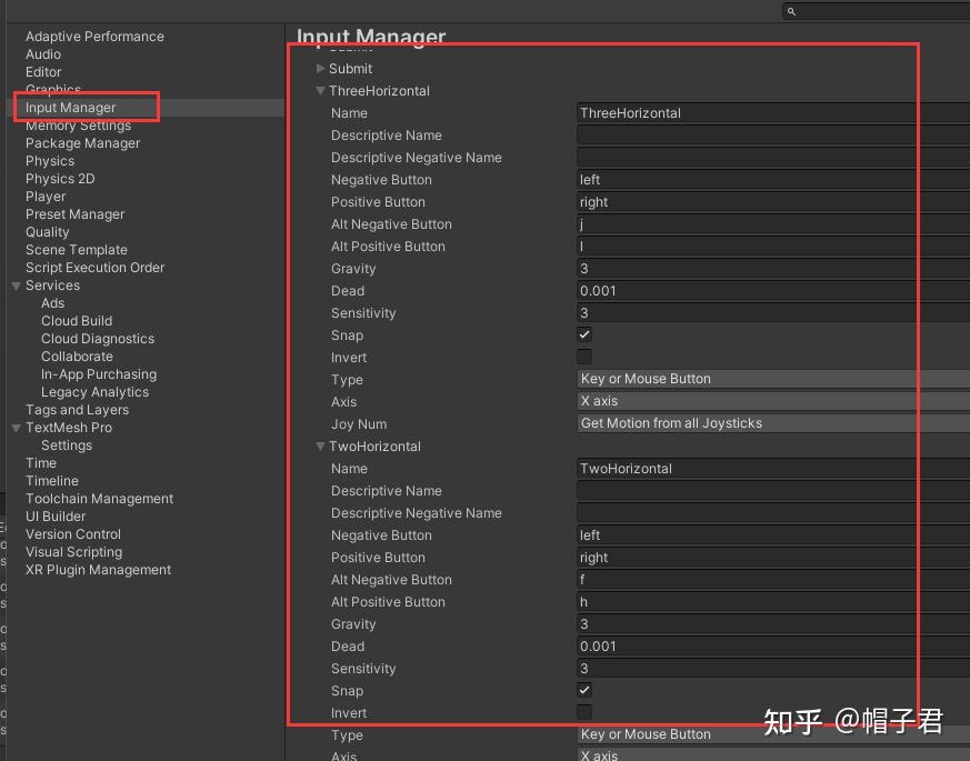 Unity To change the input settings use: Edit -> Settings -> Input 报错 - 知乎