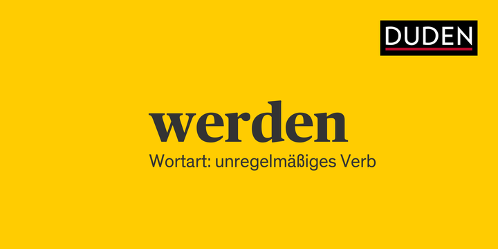 wurden, würden, worden, geworden? 德语里 werden 到底怎么用？ - 知乎