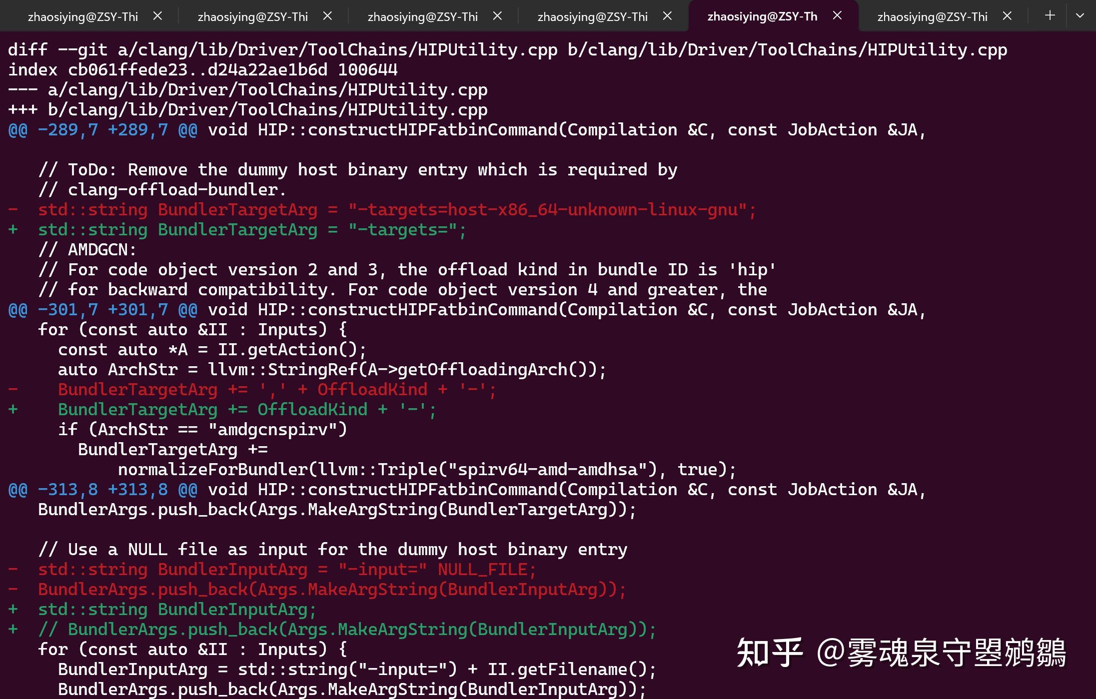 hipcc编译的时候clang-offload-bundler为什么必须传一个host target？ - 知乎