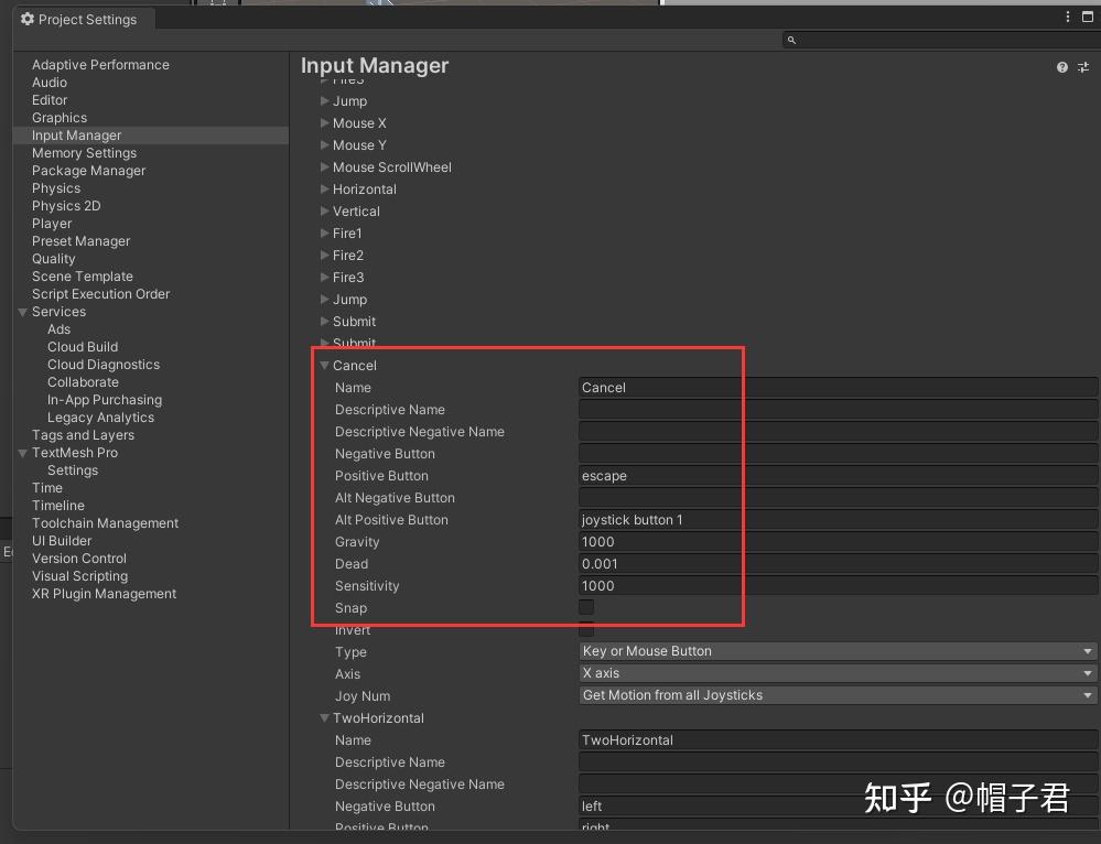 Unity To change the input settings use: Edit -> Settings -> Input 报错 - 知乎