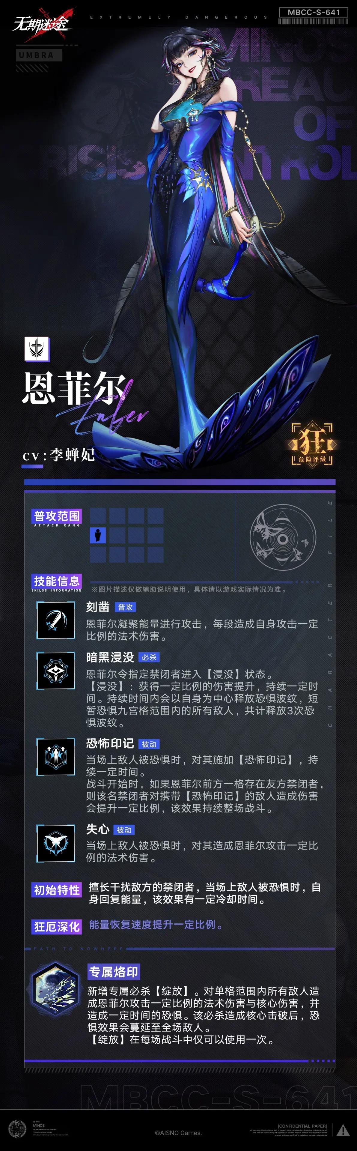 禁闭者 MBCC-S-641 恩菲尔 - 知乎