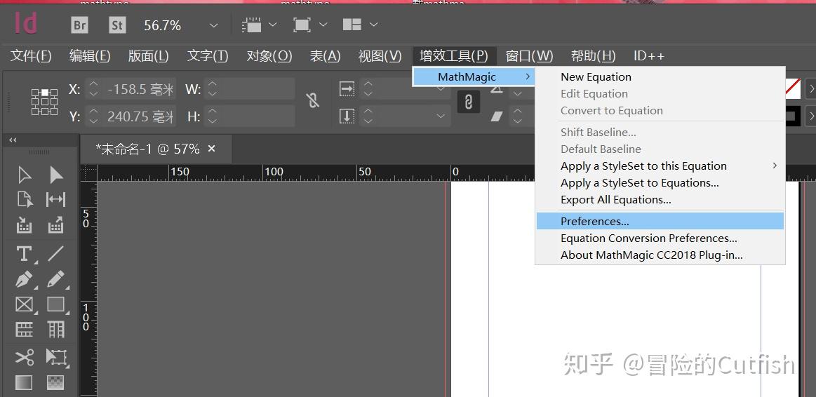 InDesign加载mathmagic pro插件进行复杂函数公式的输入 - 知乎