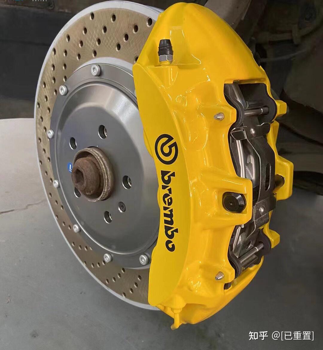 奥迪A6 C7刹车改装升级布雷博brembo前6后4加 电子手刹，提升刹车性能，缩短制动距离。 - 知乎