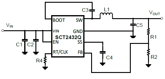 SCT2432Q 车规级3.8V-40V Vin，3.5A，带内部补偿的高效同步降压DCDC转换器 - 知乎