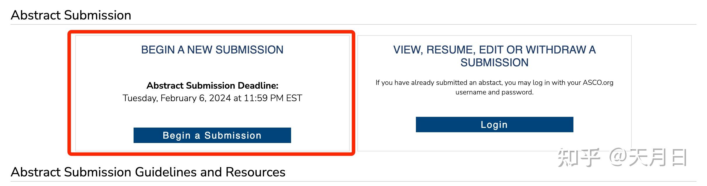 ASCO 投稿流程 - 知乎
