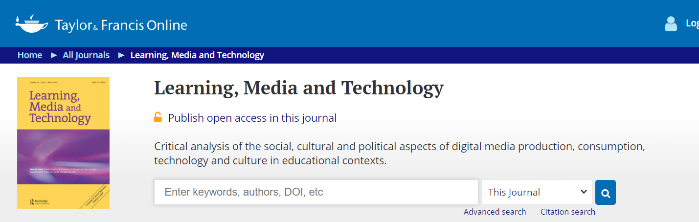 Routledge人文科学和社会科学Top期刊盘点 | Taylor & Francis好刊优选 - 知乎