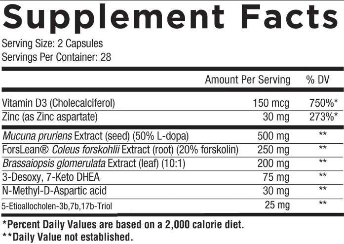 处方级营养补剂品牌Biohacking LAB® ALPHA男性睾丸激素碾核动力推进剂 - 知乎