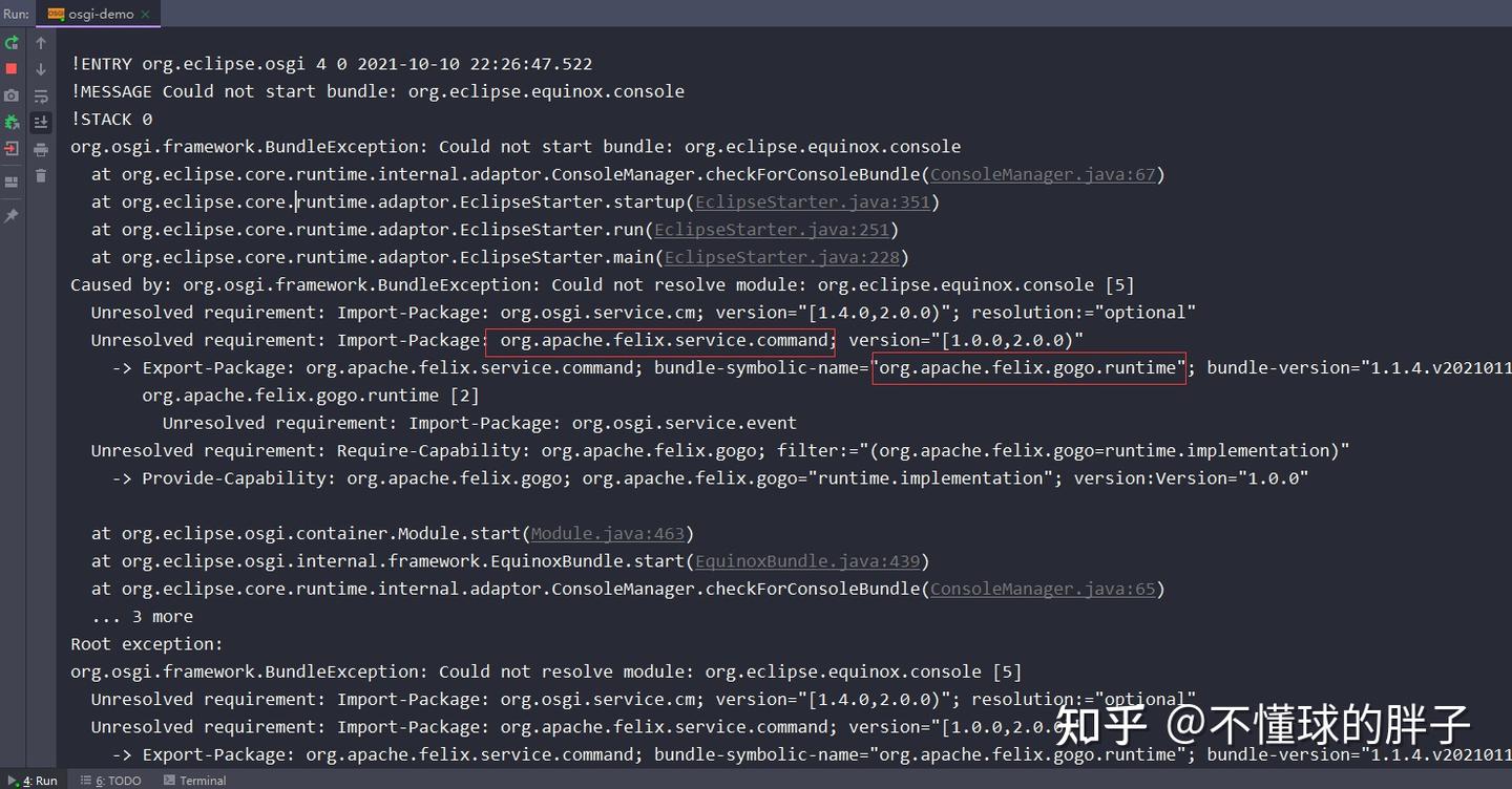 IDEA使用OSGI equinox框架时，无法启动启动osgi的控制台 - 知乎