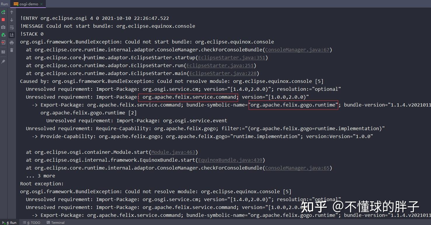 IDEA使用OSGI equinox框架时，无法启动启动osgi的控制台 - 知乎