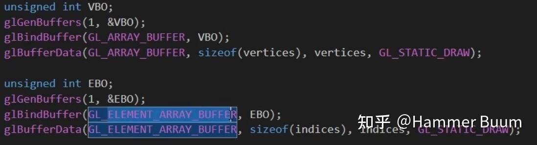 4>>opengl，背面剔除，EBO，线框模式 - 知乎