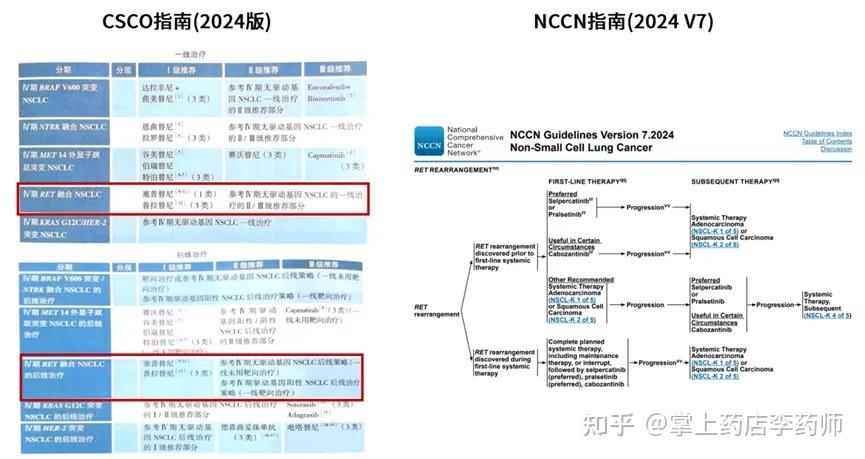 非小细胞肺癌（NSCLC）9大驱动基因：CSCO vs NCCN 治疗指南策略对比分析！附上市及医保报销条件 - 知乎