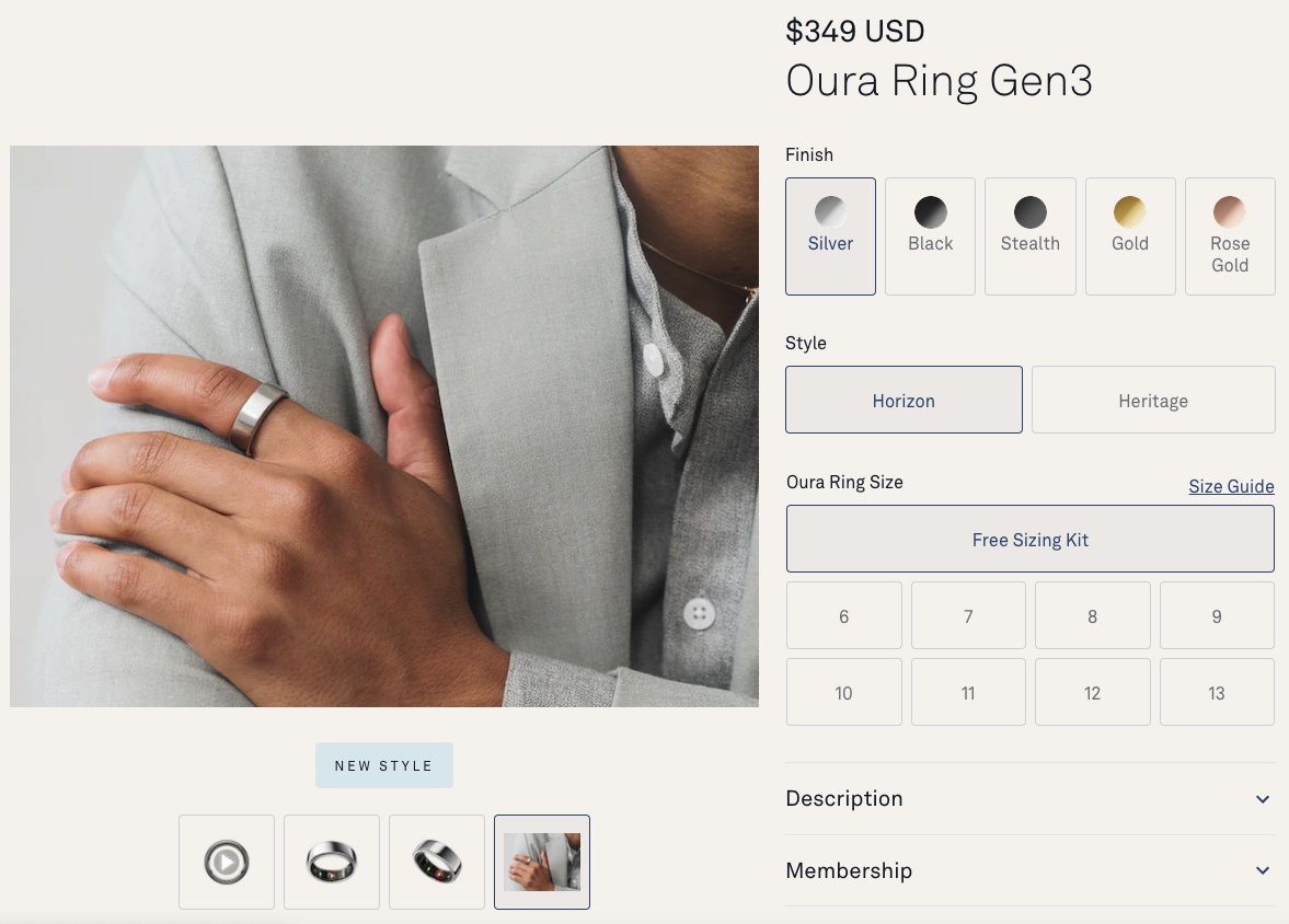 麻雀虽小五脏俱全，如何评价 Oura Ring 推出第三代智能戒指？ - 知乎