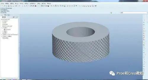 Proe/Creo关于滚花的绘制方法 - 知乎