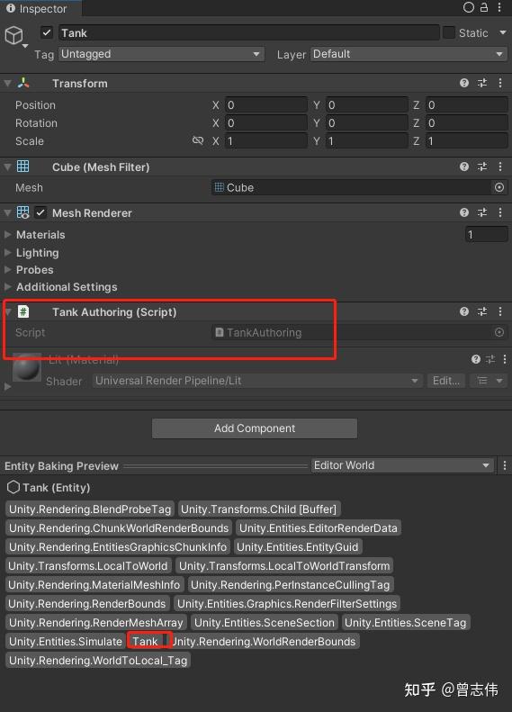 【Unity】DOTS 1.0 初体验 坦克教程 - 知乎
