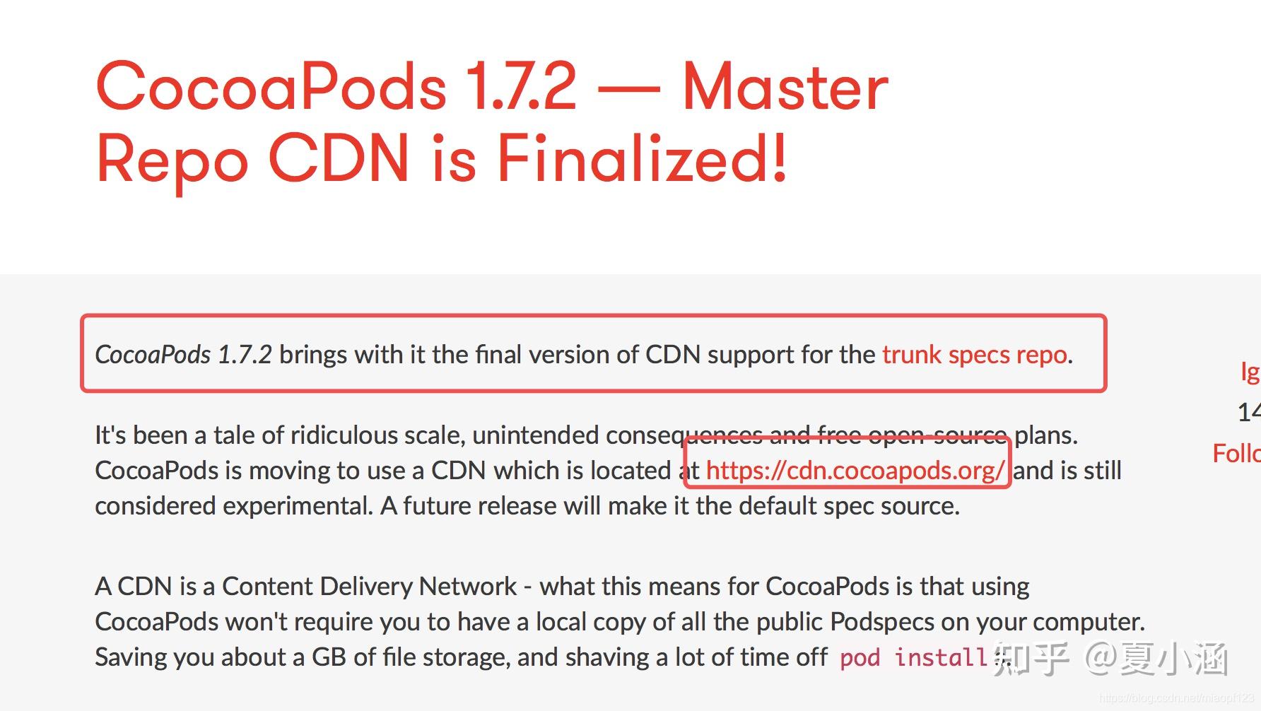 Pod install,error:[CDN: trunk Repo update failed ] - 知乎