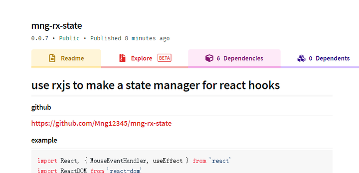 使用rxjs实现react hooks状态管理 - 知乎