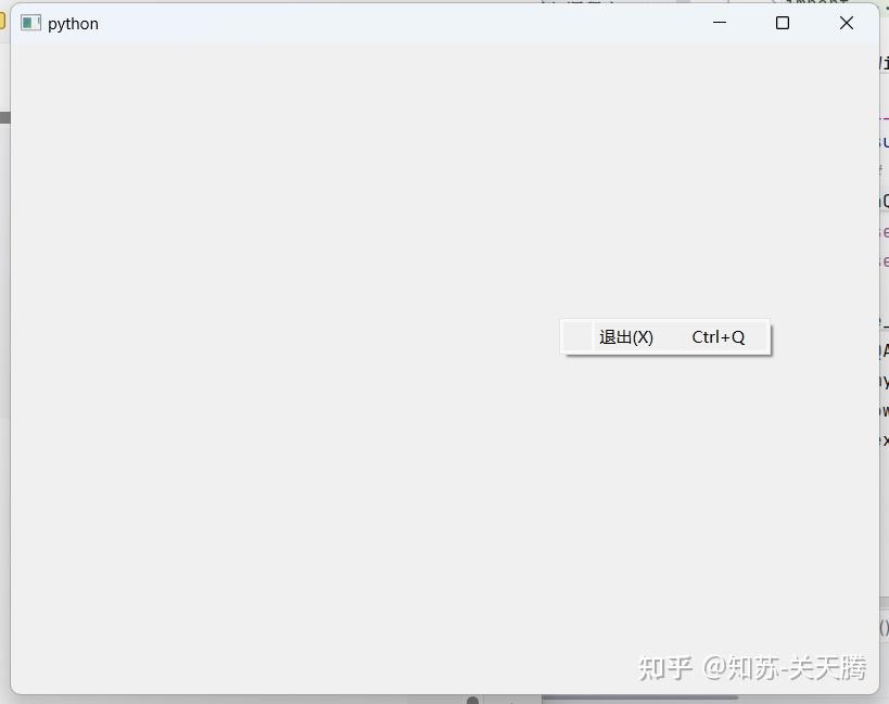 Python GUI|PyQt/PySide|PySide6的菜单栏QMenuBar（菜单栏与右键菜单）、工具栏QToolBar、状态栏QStatusBar - 知乎