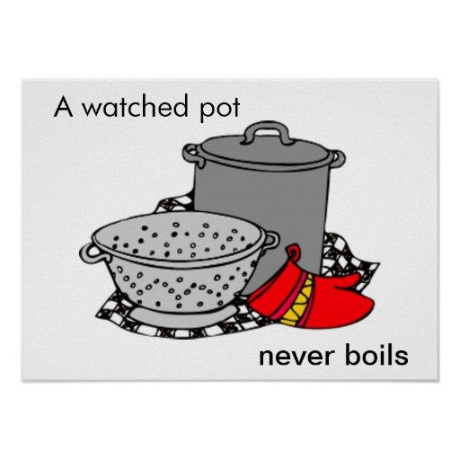 a watched pot never boils 心急吃不了热豆腐 - 知乎