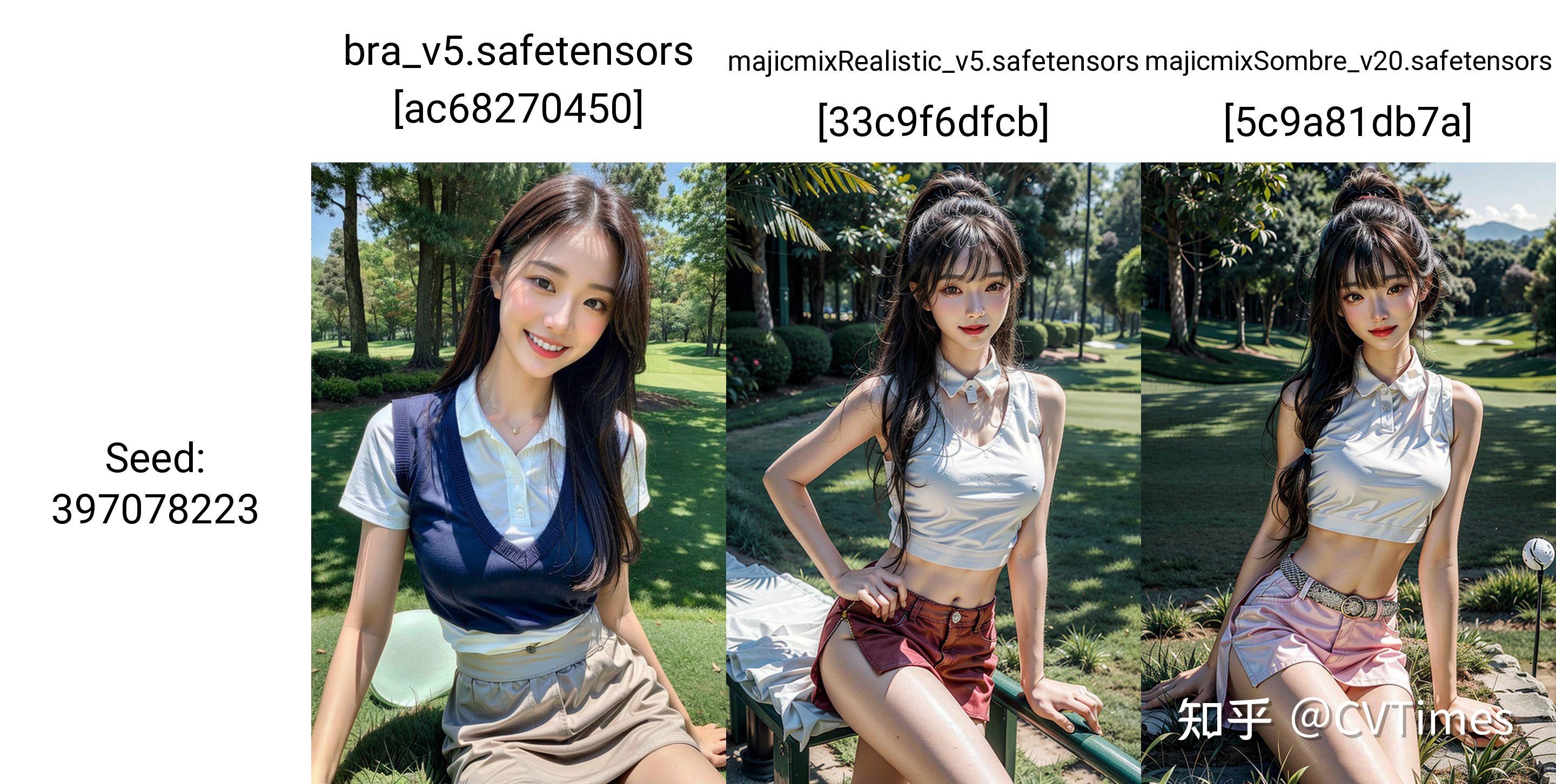 Stable Diffusion 真人模型评测比较 - 知乎