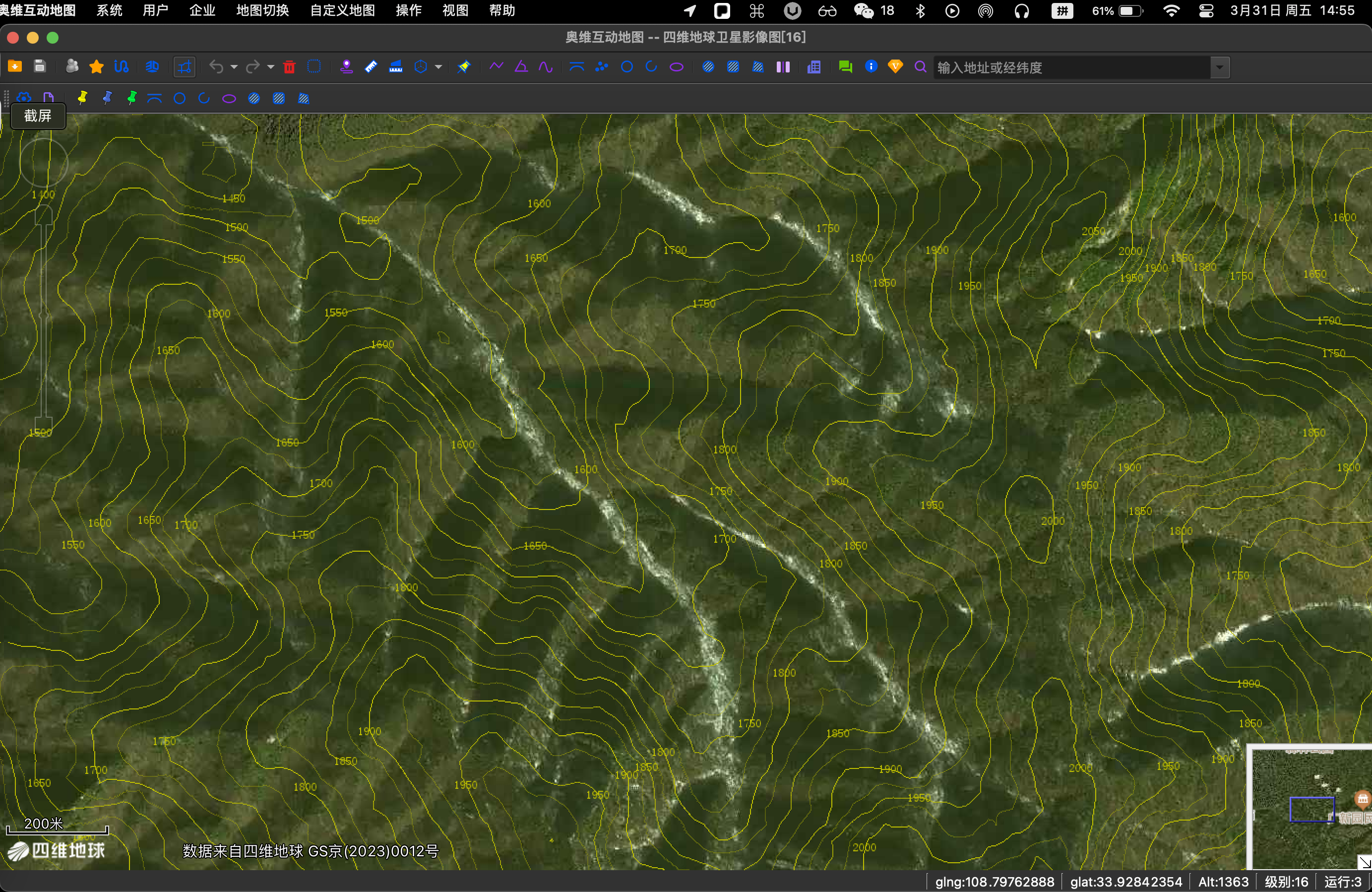 有什么网站可以方便地获得等高线地图？ - 知乎