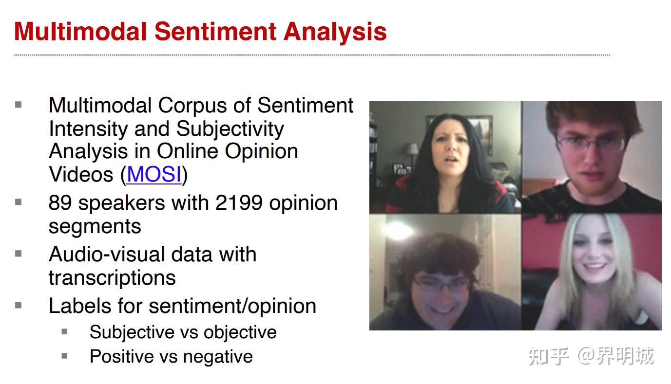 CMU11-777多模态机器学习-- Lecture 1.2: Datasets - 知乎