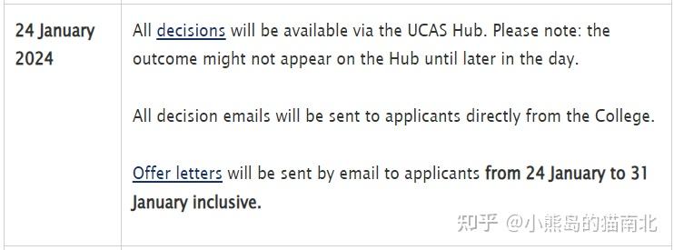 24Fall英国热门高校英本offer发放时间盘点→ - 知乎