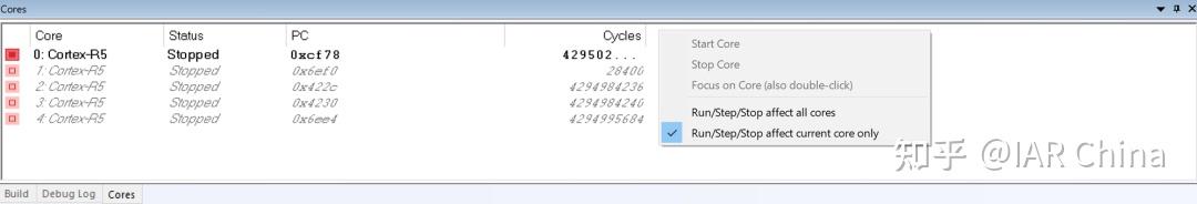 在IAR Embedded Workbench for Arm中进行多核调试 - 知乎