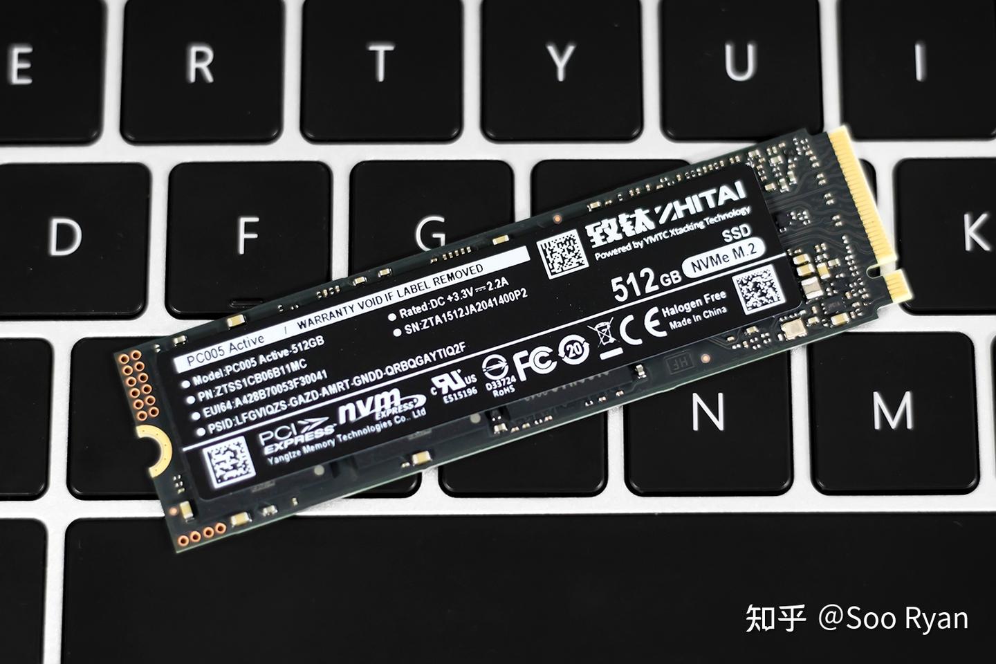 致钛PC005 Active固态硬盘评测：3500MB/s读取，为游戏与创作加速