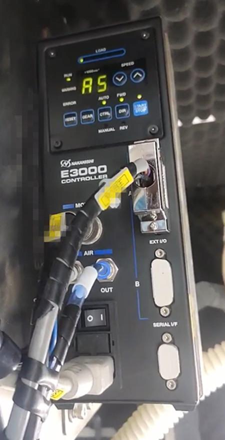 NAKANISHI高速电主轴E3000控制器报A5如何解决？ - 知乎