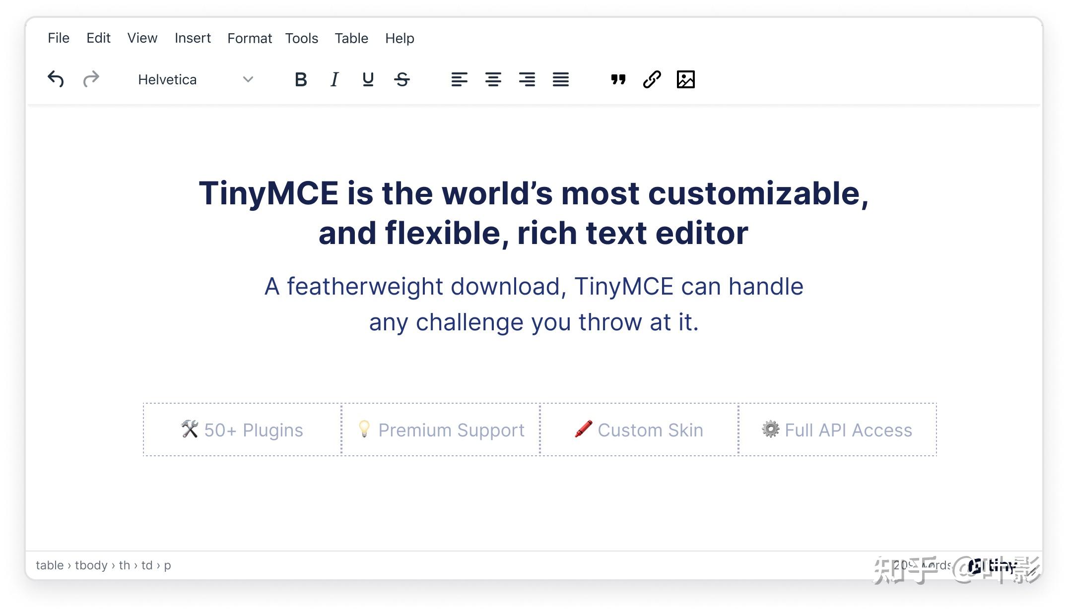 使用Blazor开发内部后台（七）：强大且友好的富文本编辑器TinyMCE - 知乎