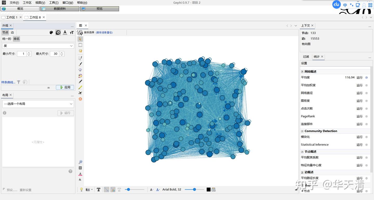 Gephi社会网络分析-网络图的过滤器(滤波) - 知乎